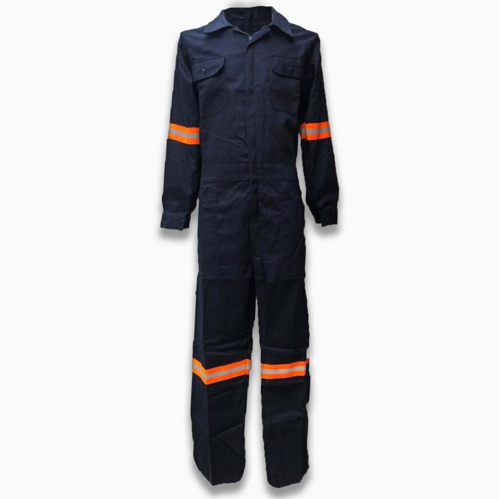 Overol Cintas Naranjas MODELO OVE-006 – Uniformes Industriales MX