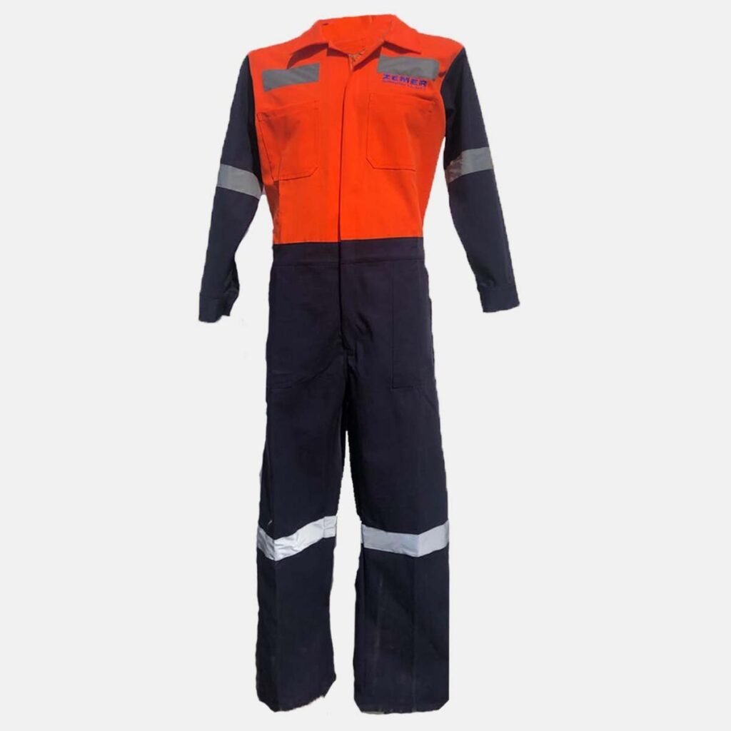 Overol bicolor con cintas reflejantes Mod OVE-003 – Uniformes ...